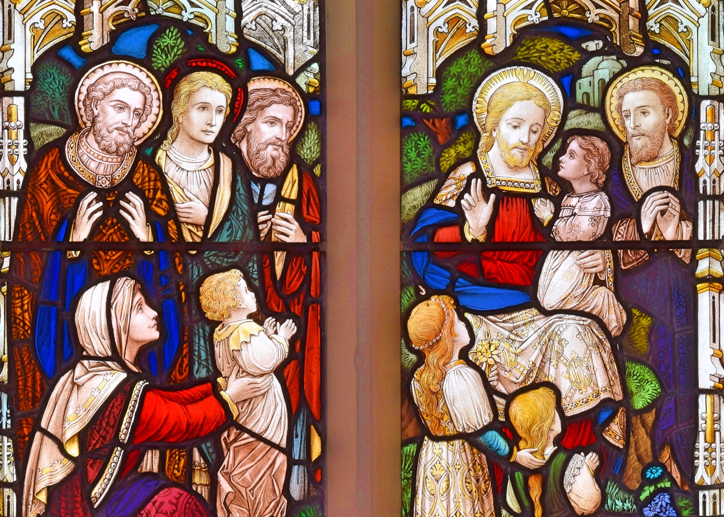 Christ blesses the children (Mark 10:13-16) – Lo & Behold