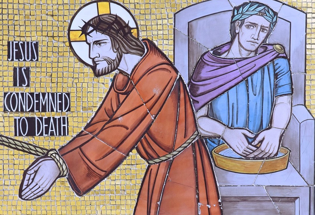 1st Station of the Cross: Christ is condemned to death – Lo & Behold
