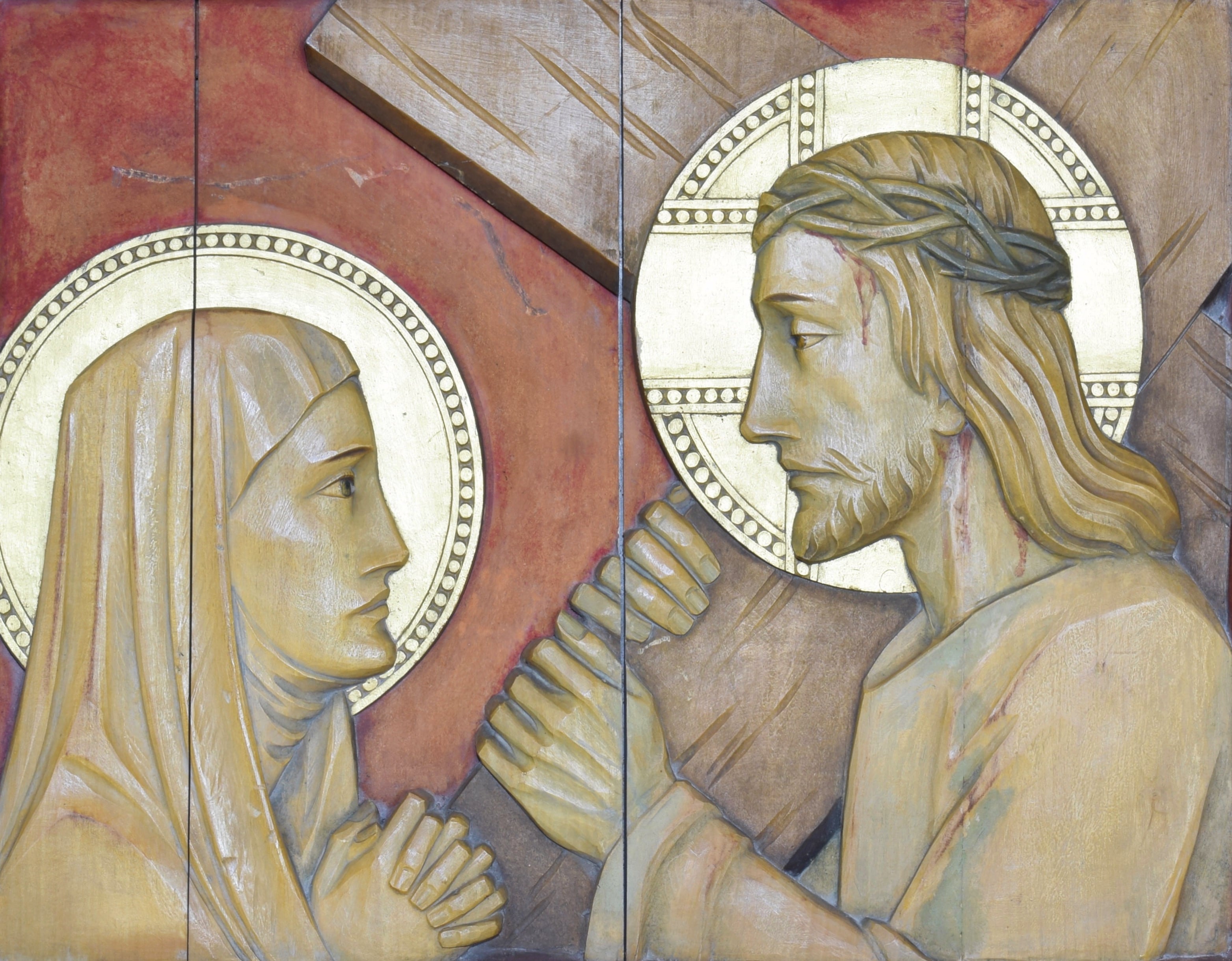 4th Station of the Cross: Christ meets his mother – Lo & Behold