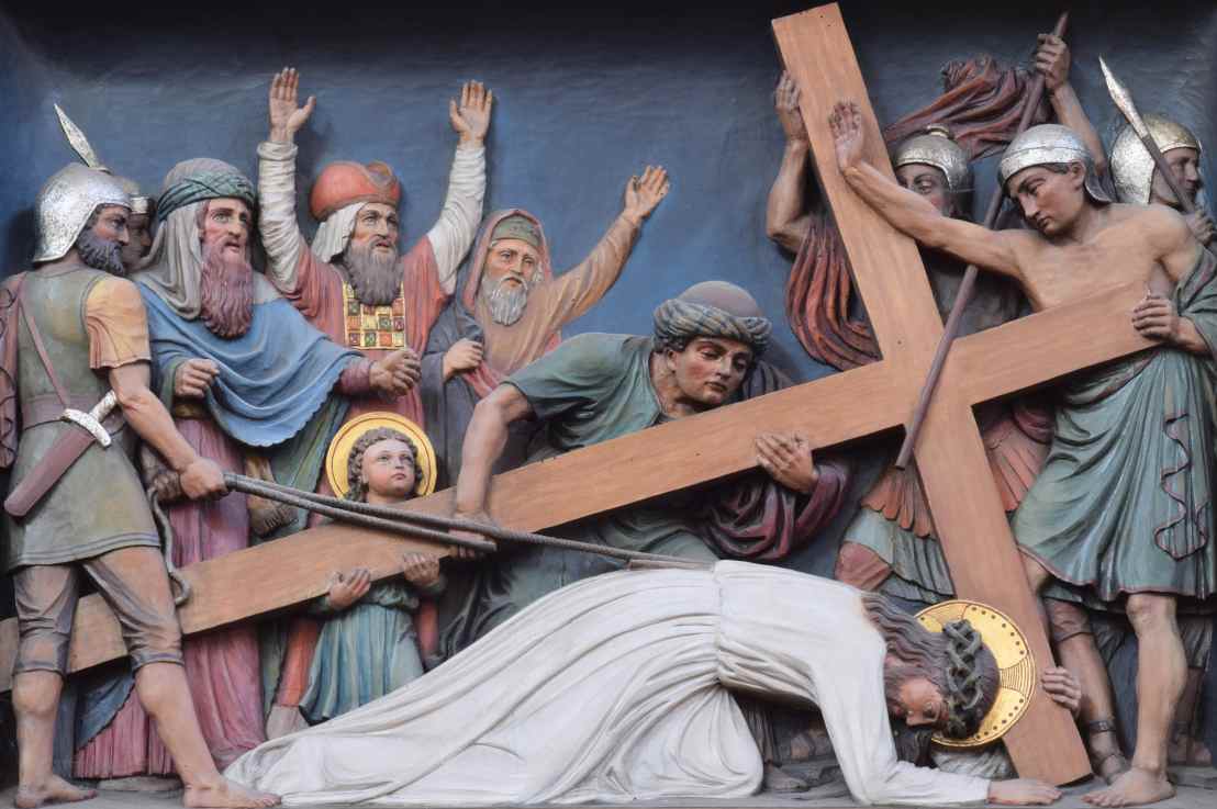 7th Station of the Cross: Christ falls for the second time – Lo & Behold